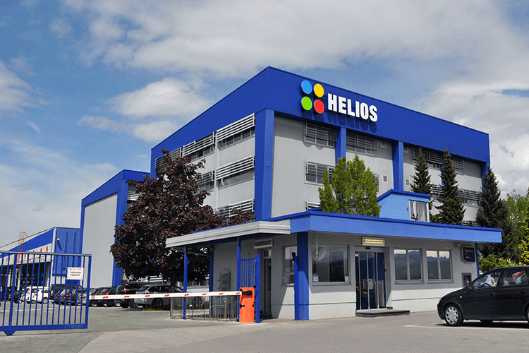 MODERN EQUIPMENT FOR EFFICIENT PRODUCTION - HELIOS RESINS